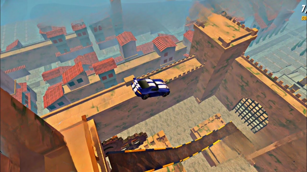 NEW CAR CRASH TEST JUMPING ON BIG RAMP | MEGA RAMP VS CAR JUMP - YouTube