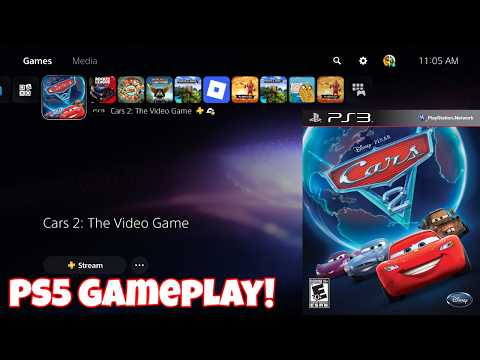 Cars 2: The Videogame (2011) PS5 Gameplay!