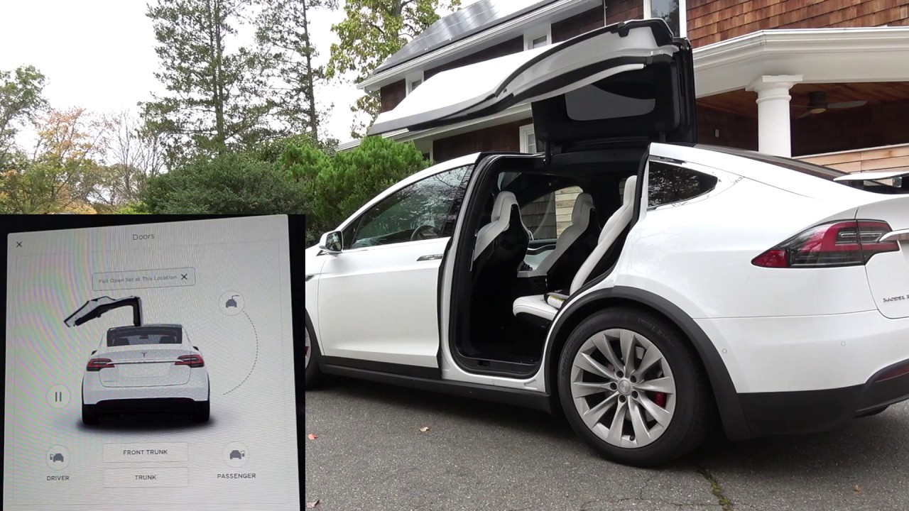 Tesla Model X - Falcon Wing Door - Phantom Obstacle Is Back! With Bonus ...