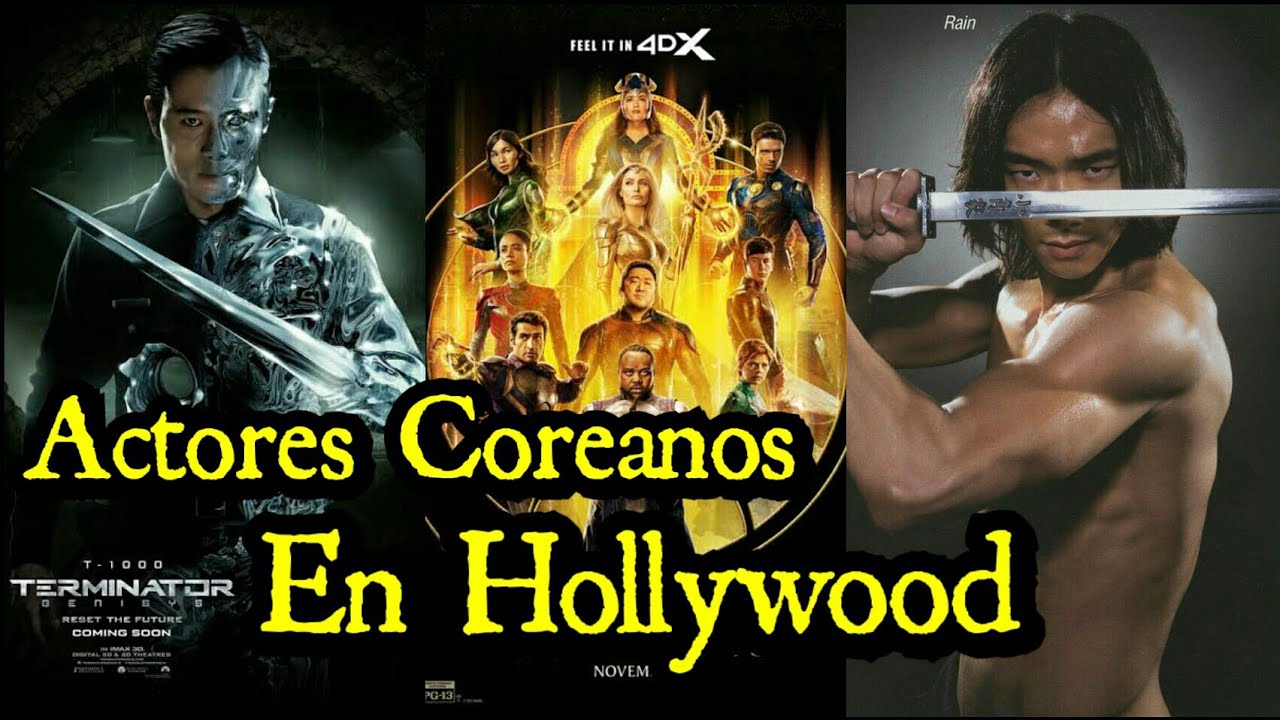 Actores Coreanos en Hollywood - YouTube