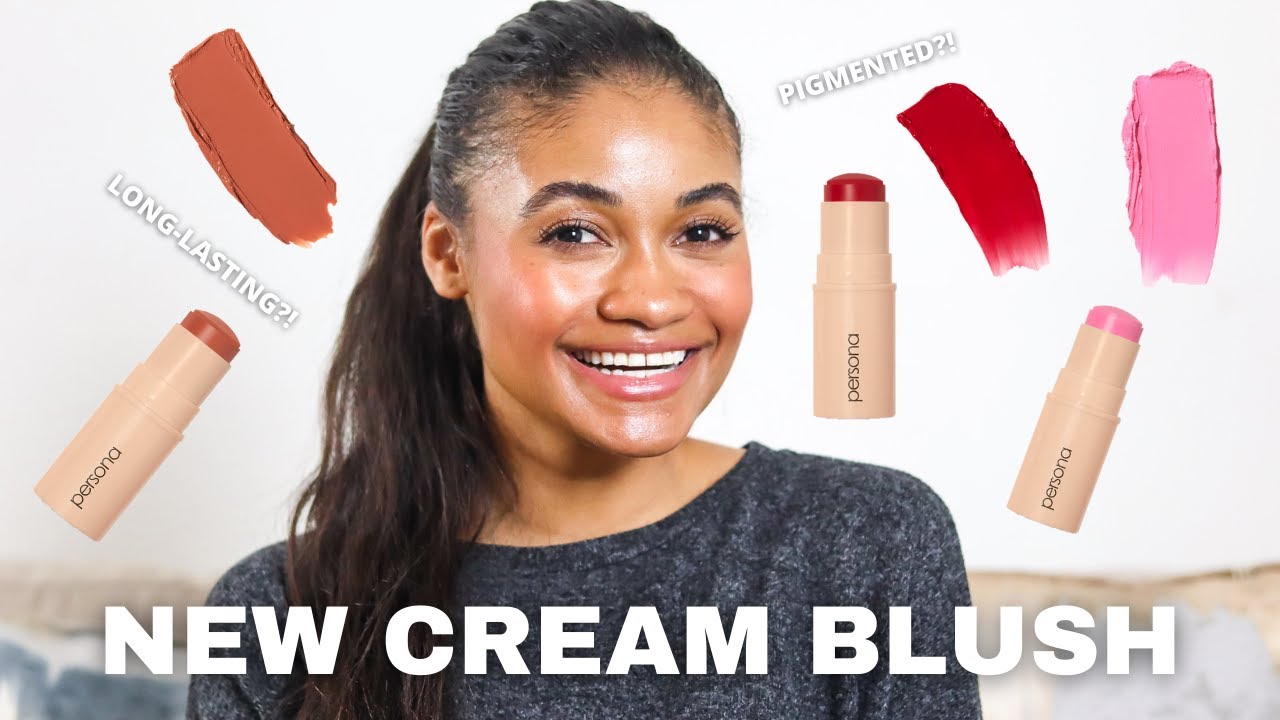 PERSONA COSMETICS CREAM BLUSH REVIEW & TRY ON | are the persona ...