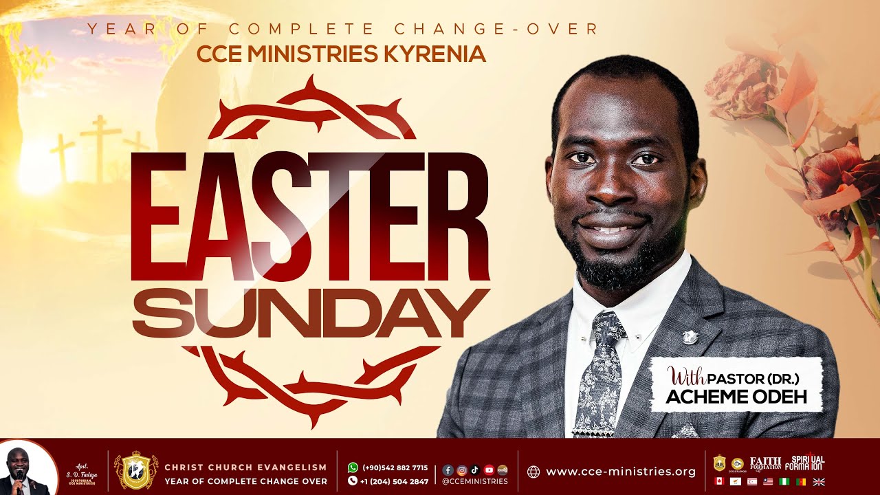 CCE | The Ministry of the Spirit - Pst. (Dr.) Acheme Odeh | 31ST MARCH ...