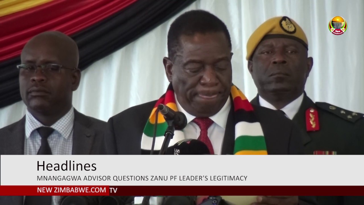 News Bulletin: Mnangagwa advisor questions Zanu PF leader’s legitimacy ...