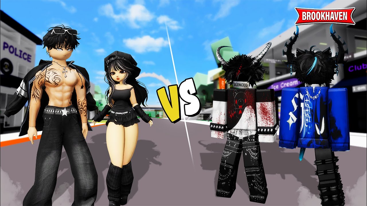 VIRAL!! OUTFIT EMO VS ZEPETO Di Brookhaven ID/CODES - Roblox - YouTube