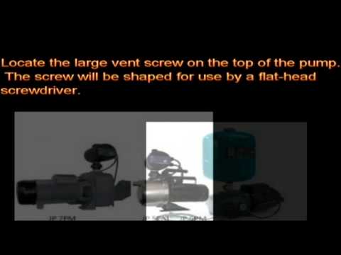 How to Vent a Grundfos Pump - YouTube