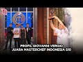 Profil & fakta Giovanni Vergio pemenang MasterChef Indonesia, kakak ...