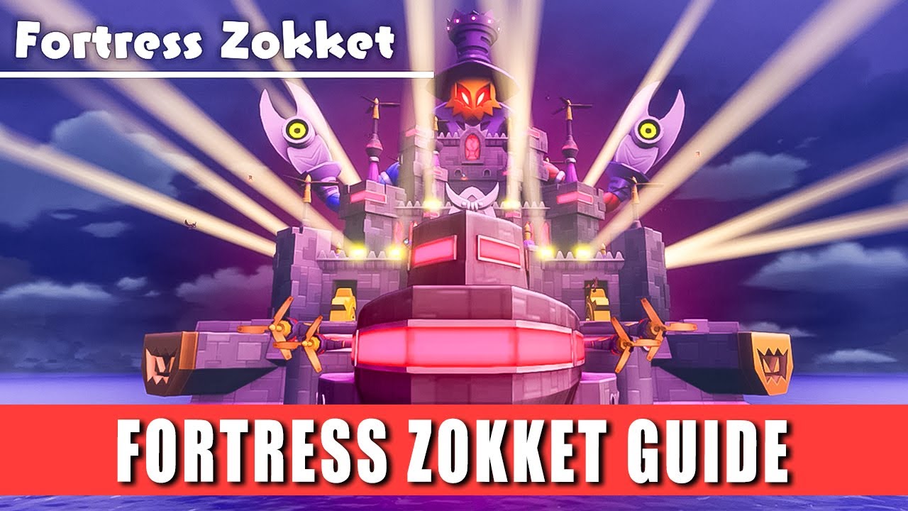 Fortress Zokket walkthrough guide Mario & Luigi Brothership How to ...