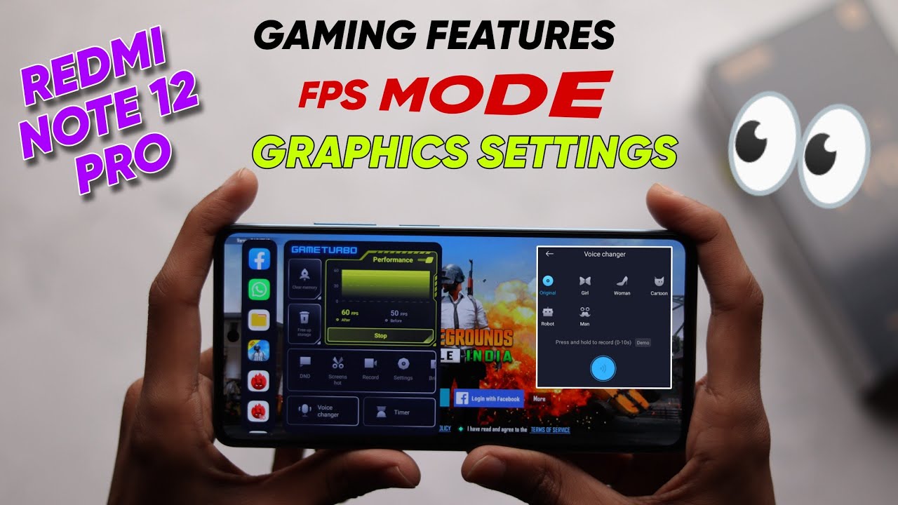 UltraPro Gaming Features On Redmi Note 12 Pro & 12 Pro+ 5G || Redmi ...
