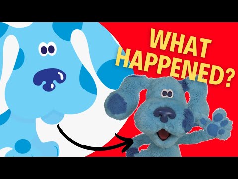 Where are the BLUE'S ROOM puppets? BLUE'S CLUES became a PUPPET? Puppet History!