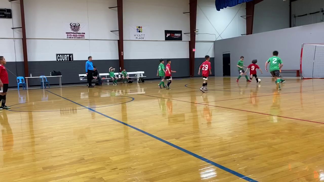 Max Cherney Scores Soccer Goal - YouTube