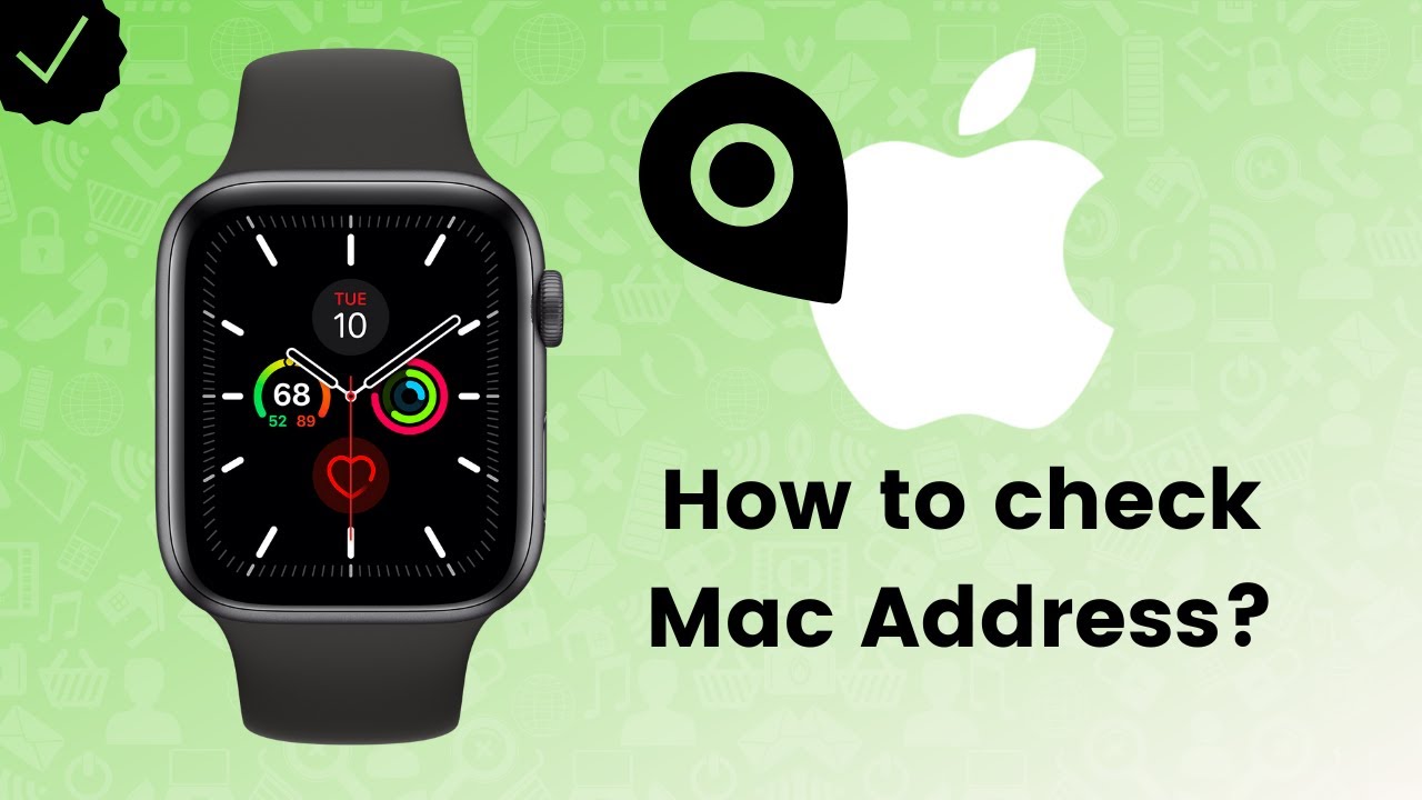 How to Check Mac Address on Apple Watch? - YouTube