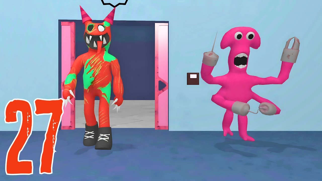 PINK MONSTER LIFE CHALLENGE 7 VS BIRD MONSTER LIFE CHALLENGE 5 | GARTEN ...