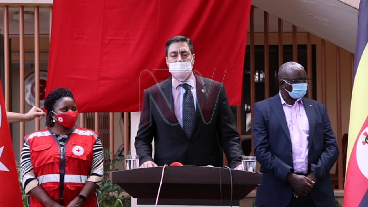 Turkish Red Crescent aids Uganda Red Cross - YouTube