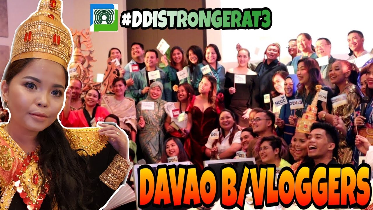 DAVAO B/VLOGGERS REUNITE AT THE DAVAO DIGITAL INFLUENCERS 3RD ANNIV ...