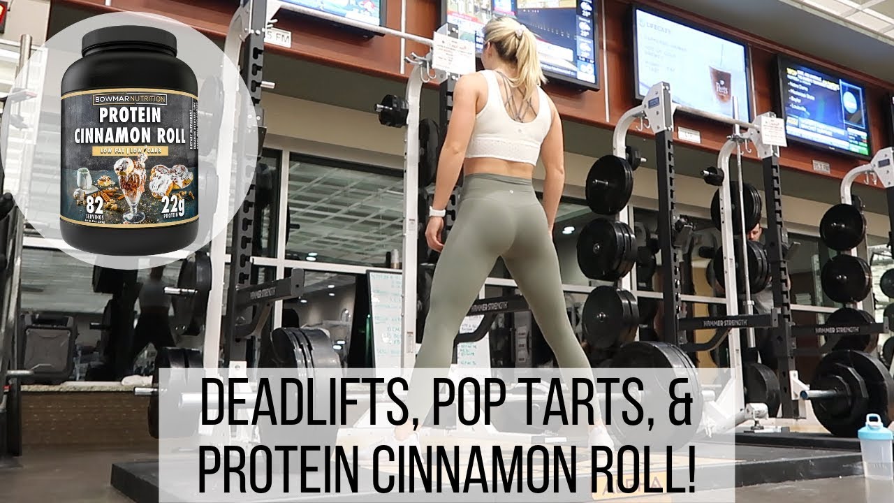 PROTEIN CINNAMON ROLL | Hamstring & Glute Workout | WORK IN PROGRESS ...