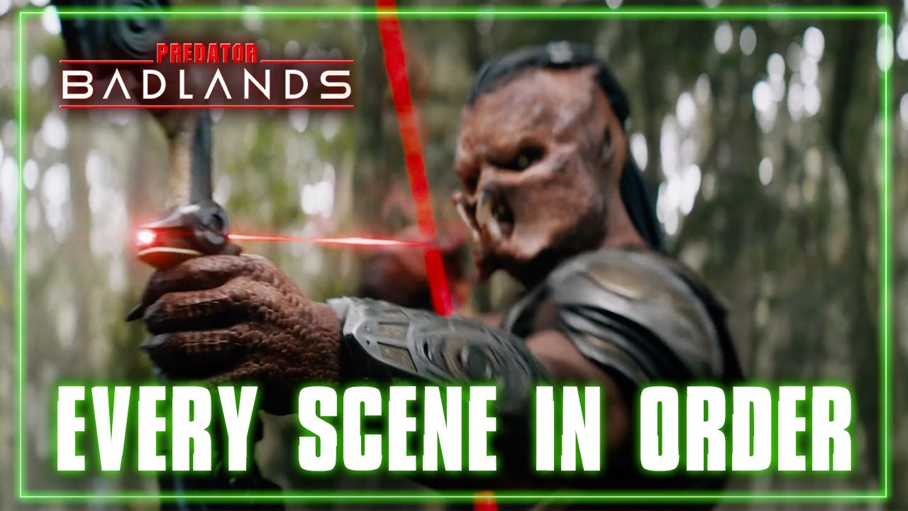 PREDATOR: BADLANDS | EVERY SCENE IN ORDER - YouTube