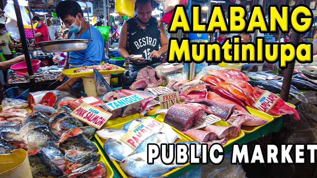 ALABANG Public Market Tour | MUNTINLUPA CITY | Philippines | - YouTube