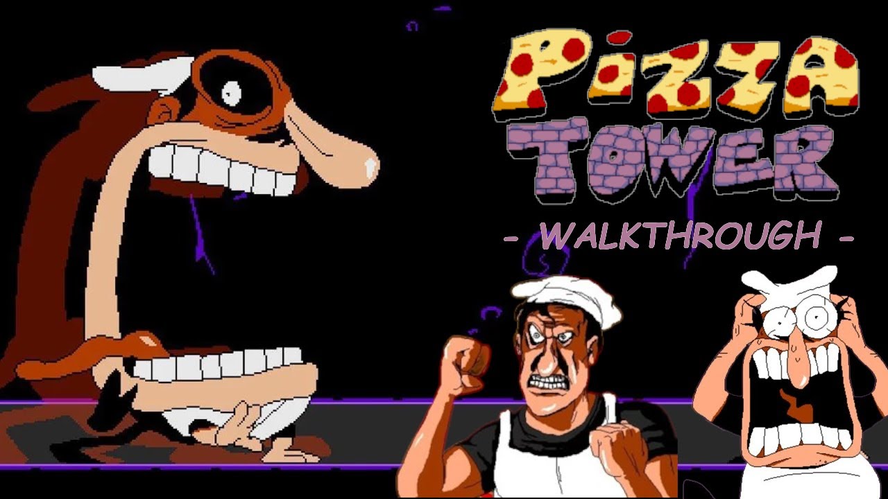 I declared war to a monster and became INSANE | Pizza Tower | FULL GAME ...
