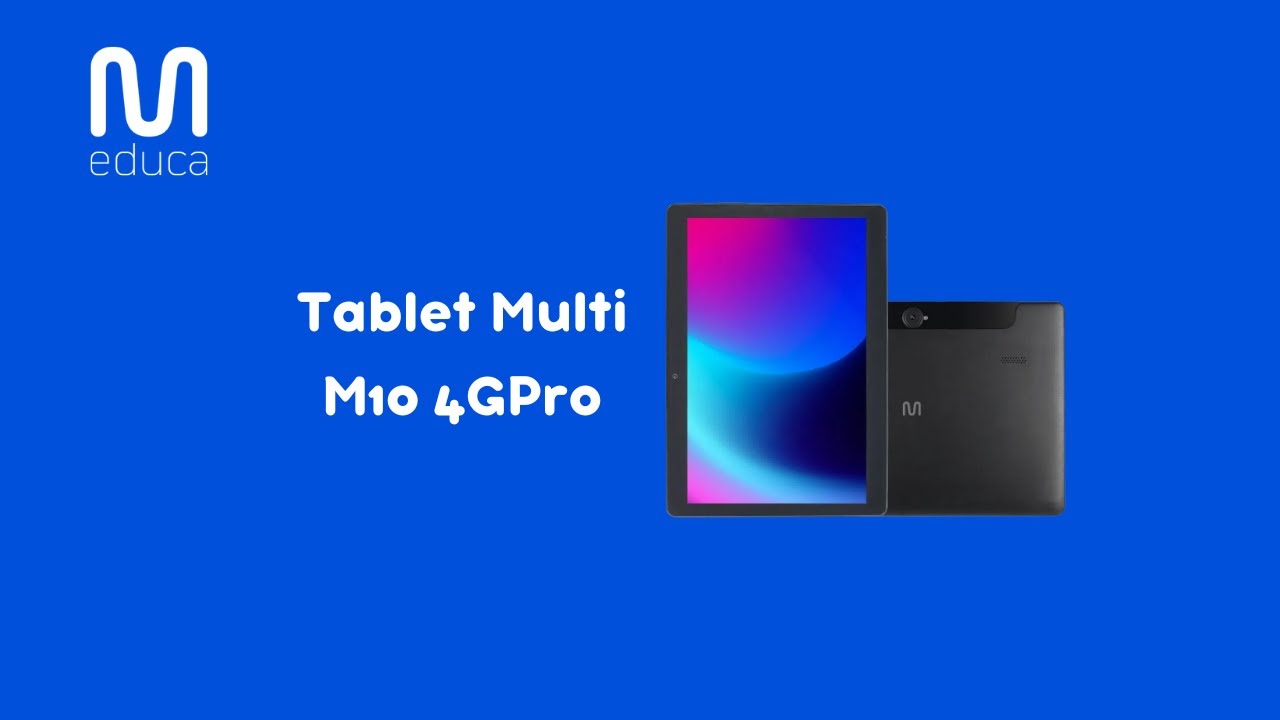 Visão Geral - Tablet M10 4G PRO Multi | Multi Educa (08/2023) - YouTube