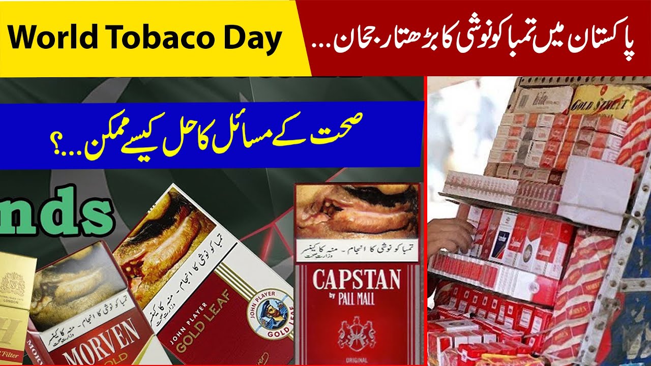 World Tobacco Day/Growing trend of smoking in Pakistan - YouTube
