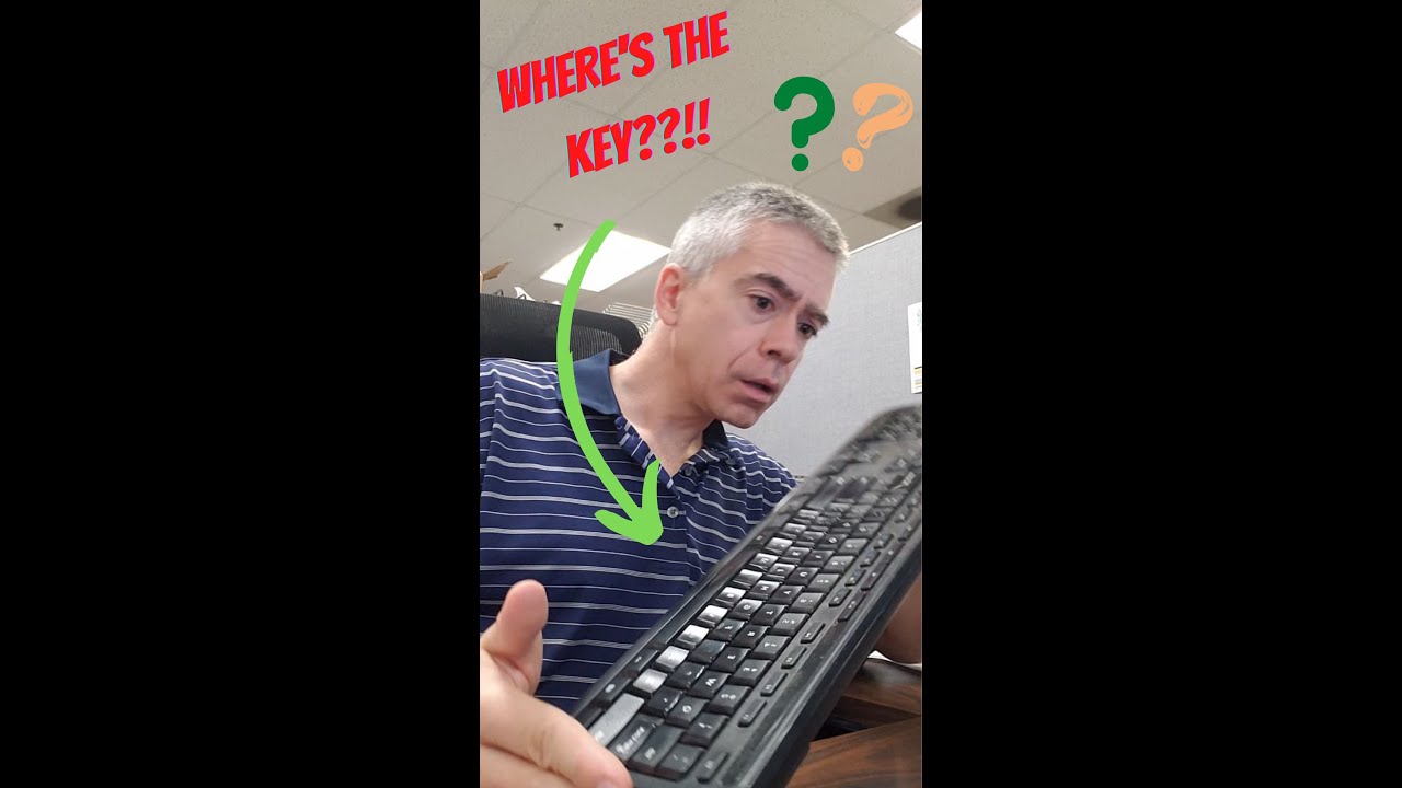 PRESS "ANY" KEY! So Confused! #shorts #typing - YouTube
