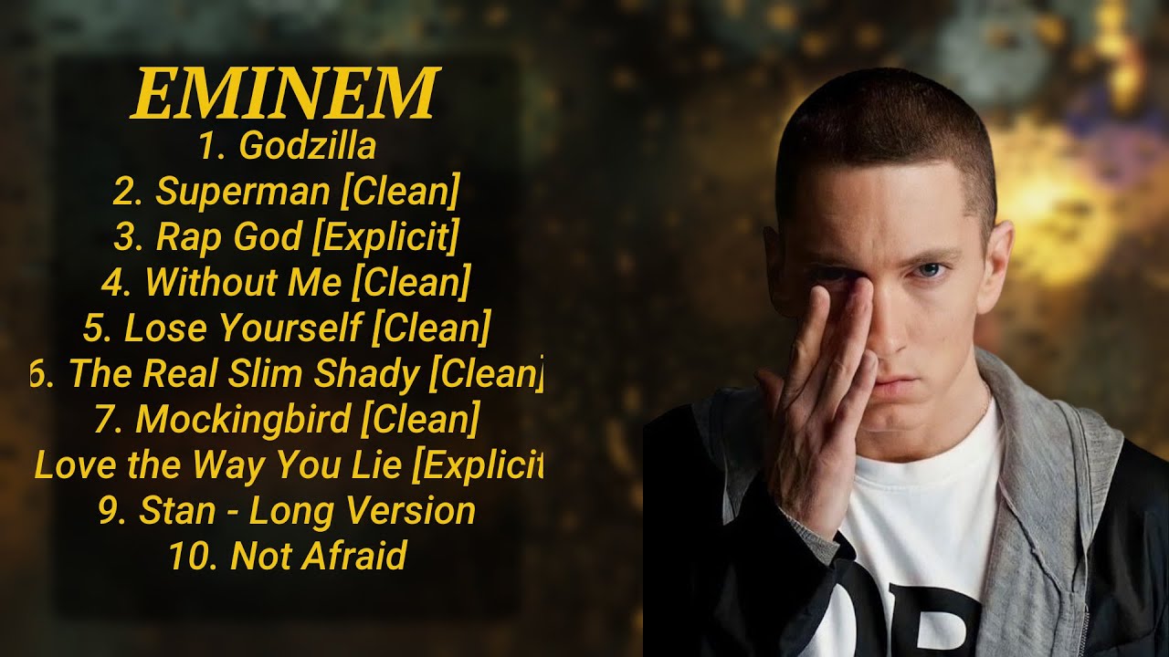 Eminem ~ Full Album of the Best Songs of All Time - Greatest Hits ️ ...