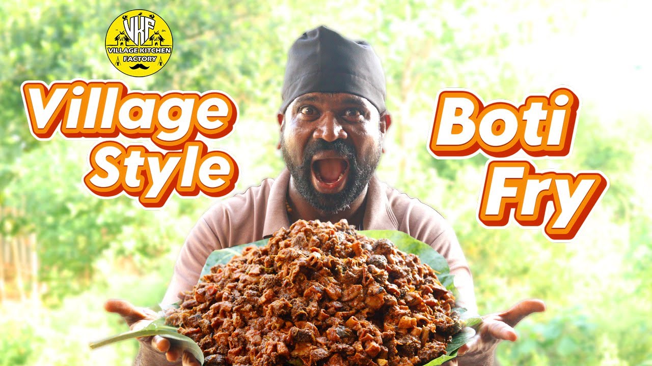 Beef Boti Fry | Beef Recipes | Village Kitchen Factory | VKF - YouTube