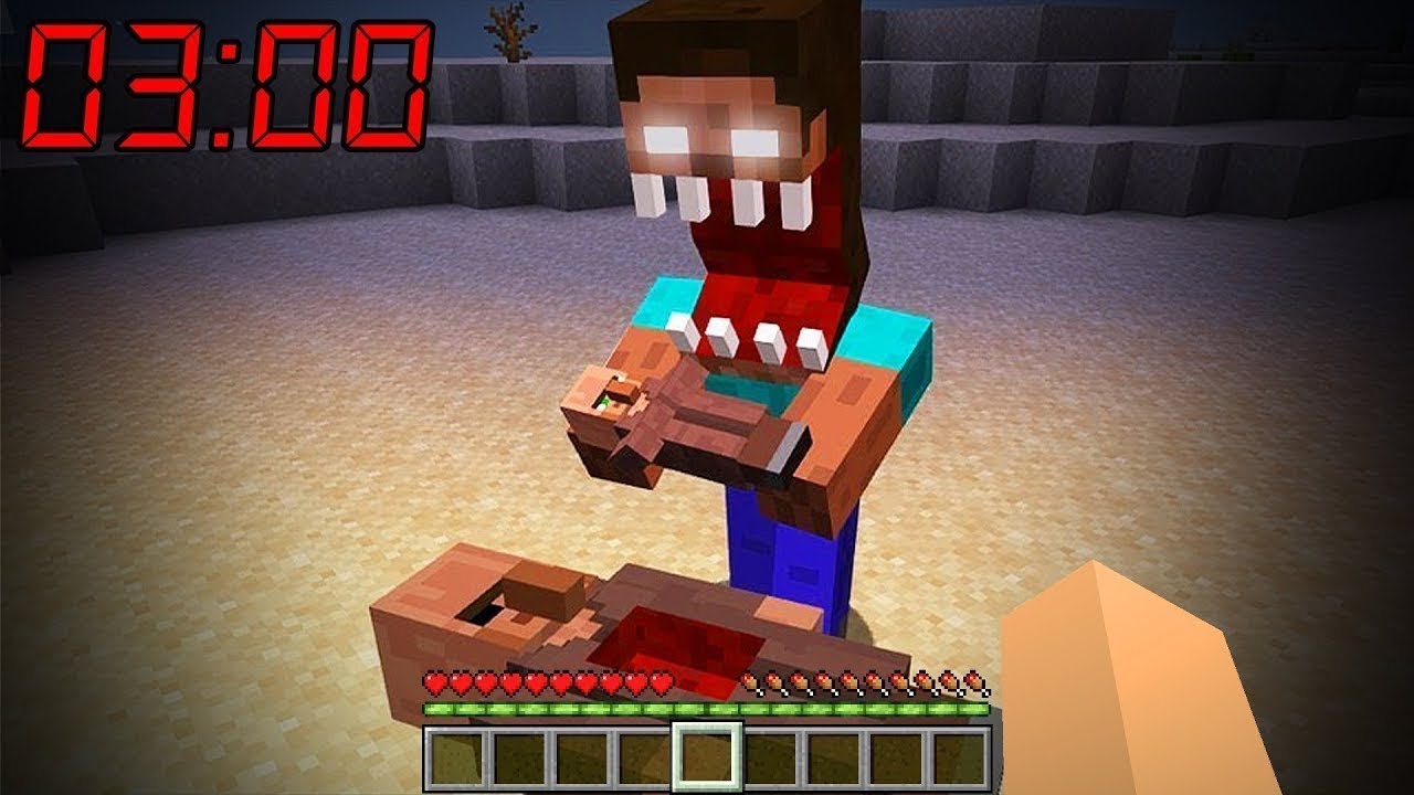 SOBREVIVIENDO EN MINECRAFT DE TERROR - YouTube