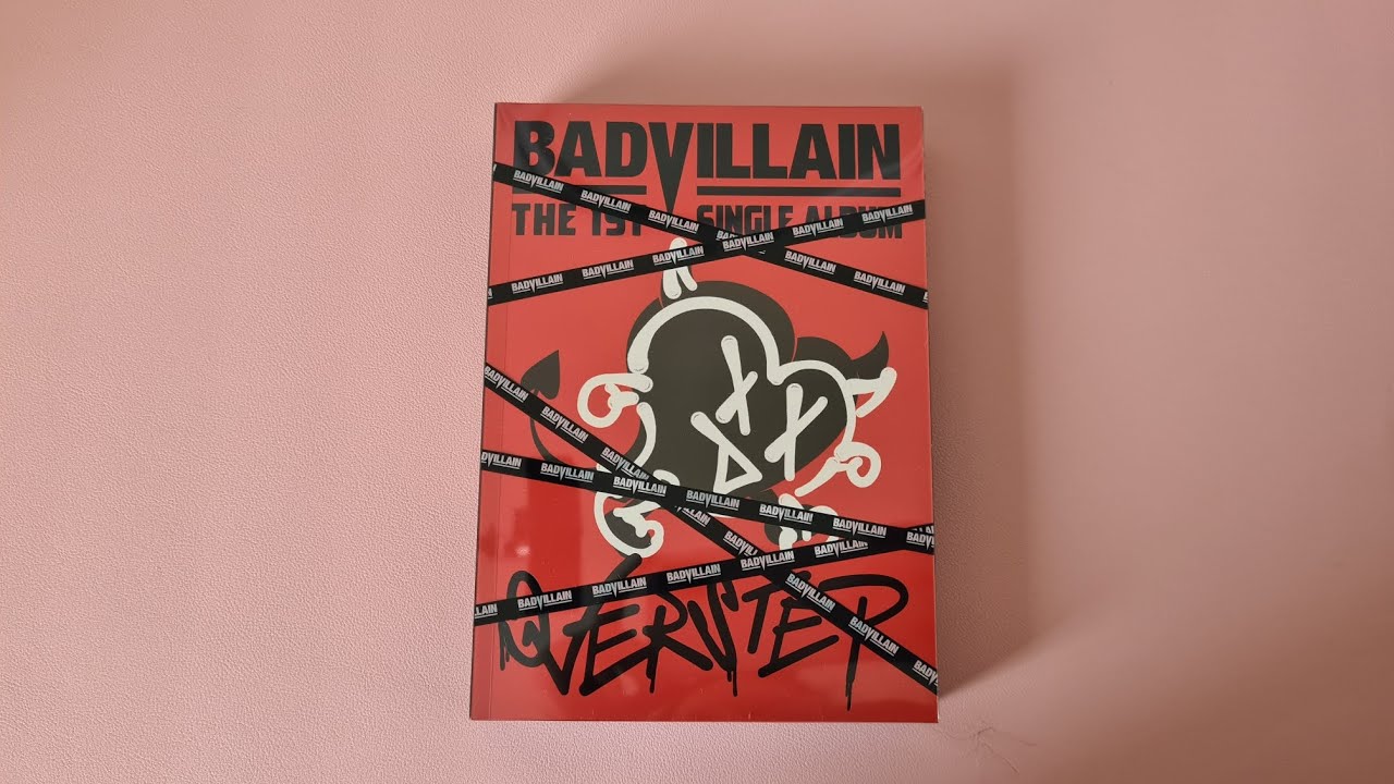 Unboxing BADVILLAIN - OVERSTEP (THE 1ST SINGLE ALBUM) - YouTube