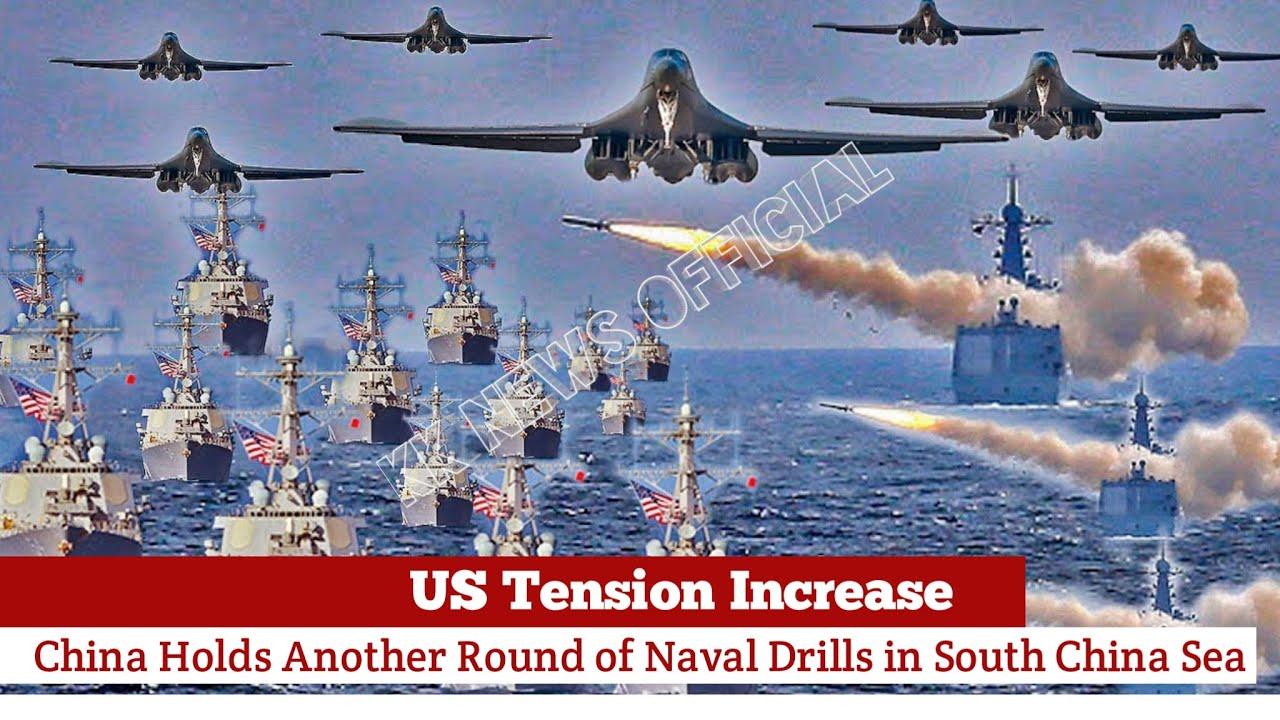 China Holds Another Round of Naval Drills in South China Se - YouTube