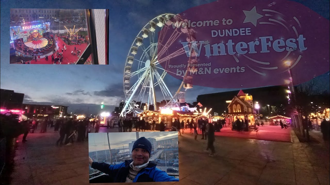 Winter Festival 2022 at Dundee Slessor Gardens .....Scotland....2022 ...
