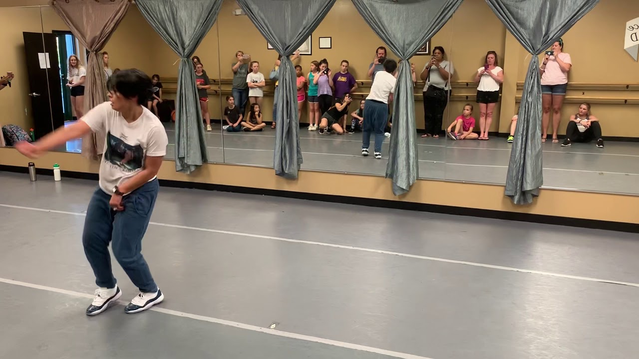 Competition dance tryout - YouTube
