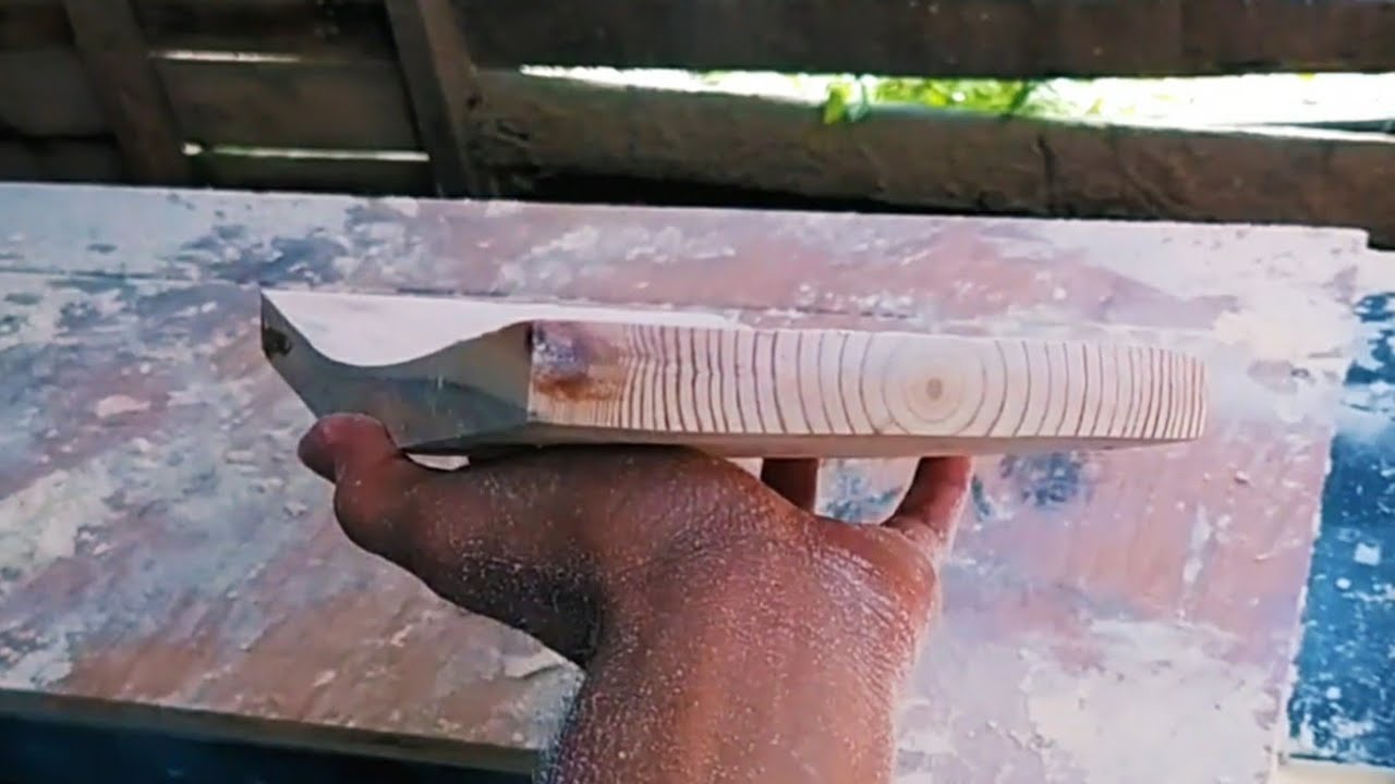 Cara Membuat Papan Melengkung Sandaran Kursi - YouTube