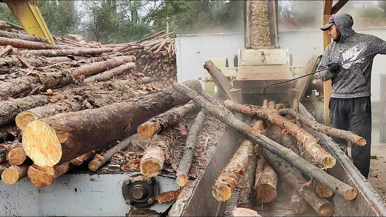⚙️ Efficient Wood Chipping Technology: A Game Changer in Woodworking 🌳 ...