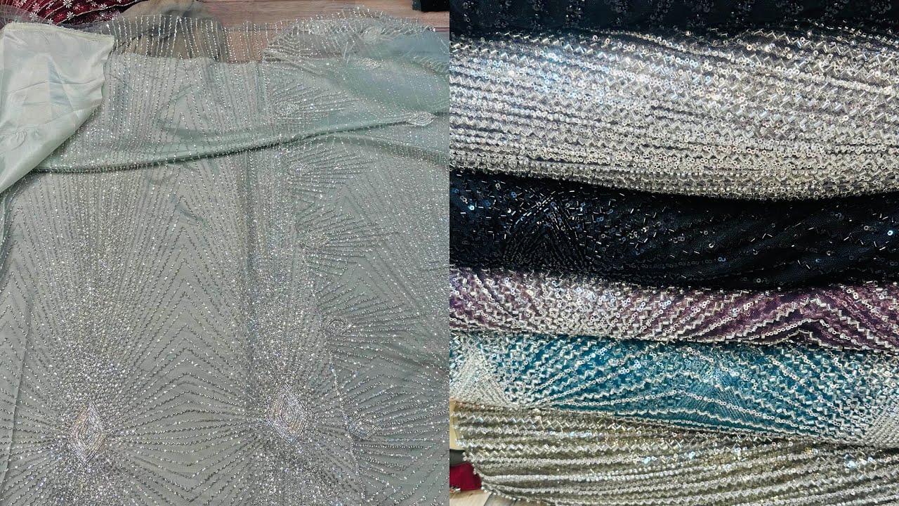 Net new Design Cutdana Work Shirt Duppata 4 pcs suit | losse cutting ...