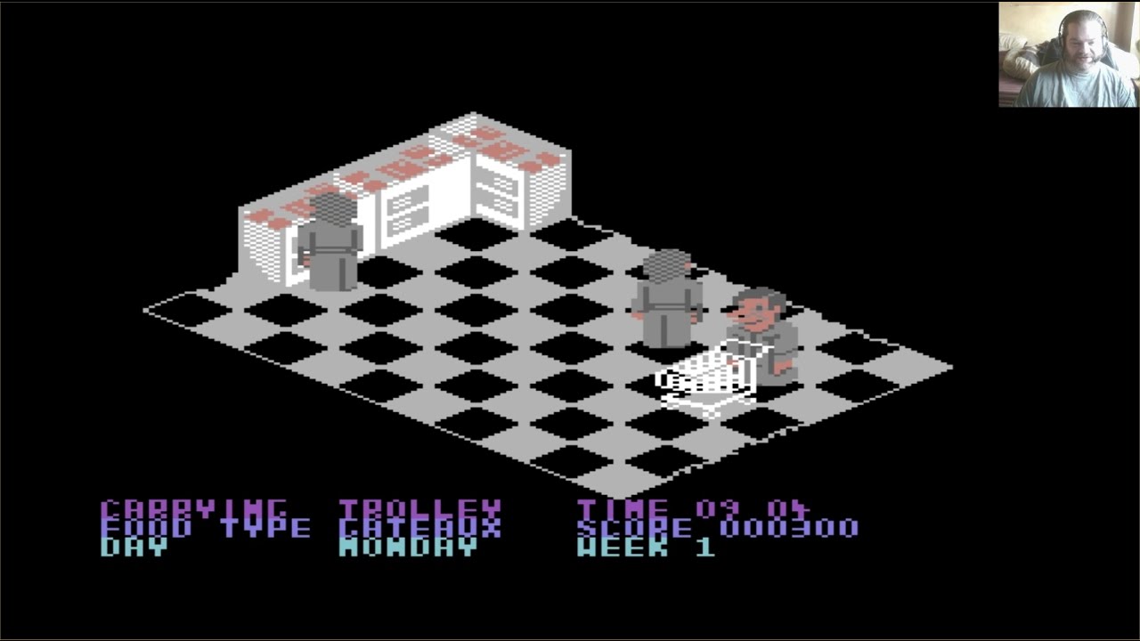Lukozer Retro Game Review 313 - Super Trolley - Commodore 64 - YouTube