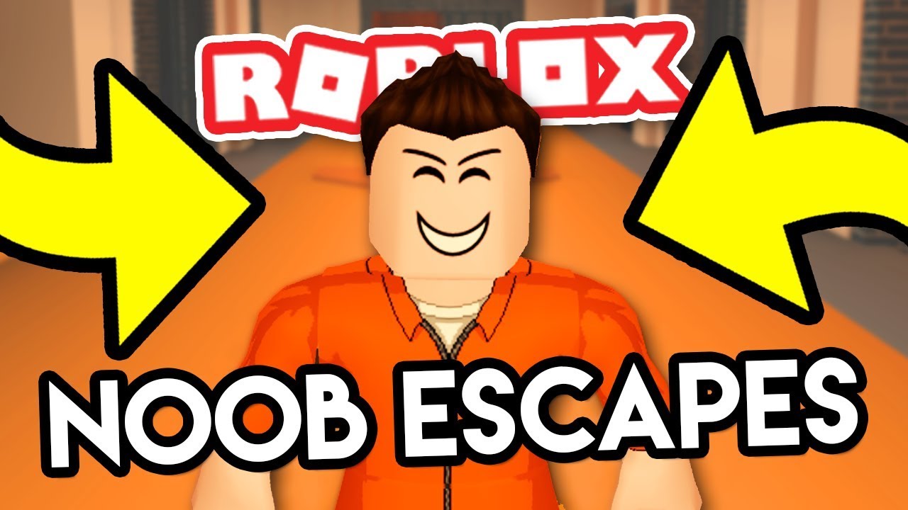 NOOB ESCAPES IN ROBLOX JAILBREAK - YouTube