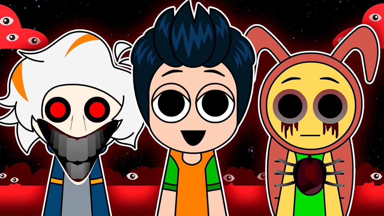 PROBÉ SPRUNKI PERO SON YOUTUBERS 😱 | INCREDIBOX SPRUNKI HORROR GAME 💀 ...