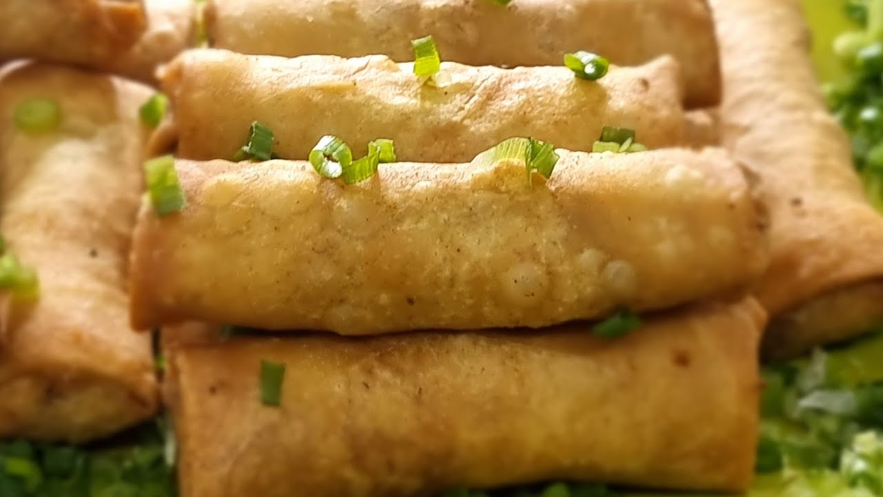 How To Make Springrolls For Beginners.No Rolling.Step By Step Tutorial ...