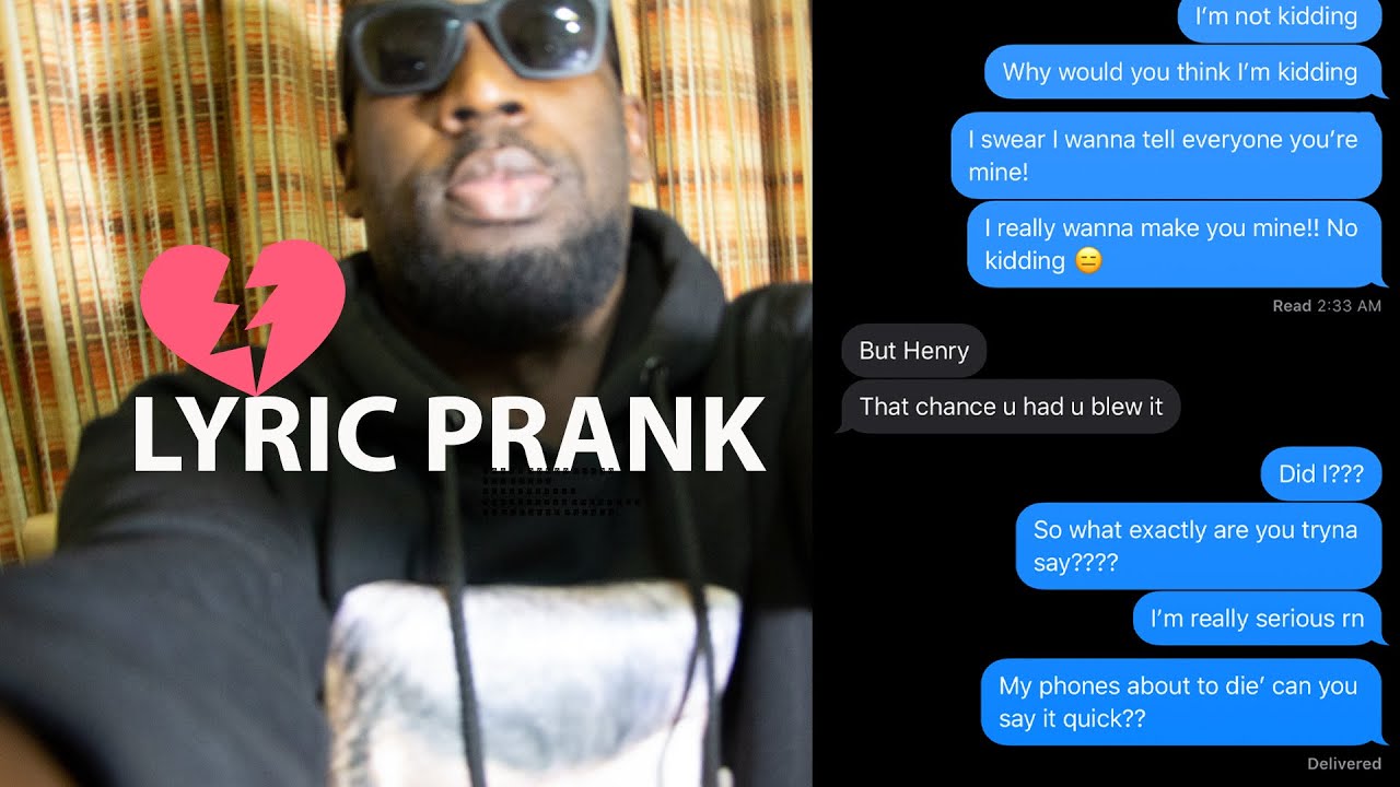 Lyric Prank On Girl Best Friend Goes Wrong Fail Youtube