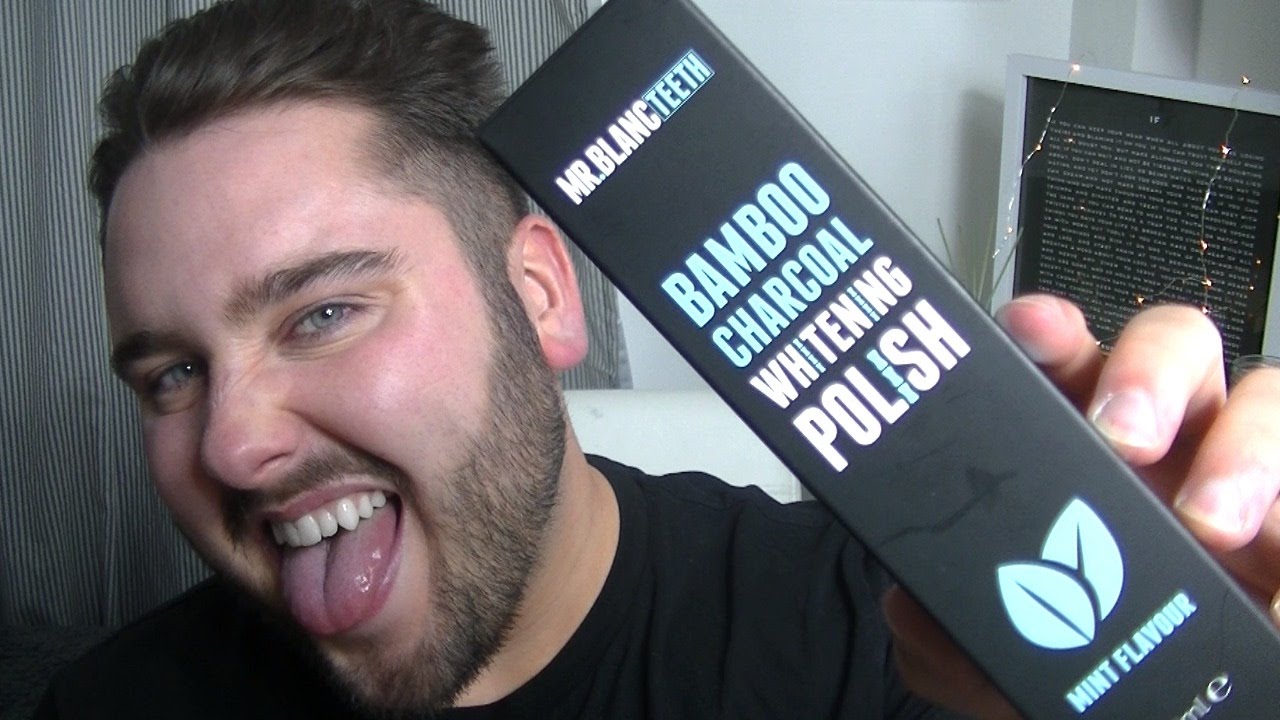 Mr Blanc Teeth Whitening Charcoal Toothpaste Review | Direct Dan - YouTube