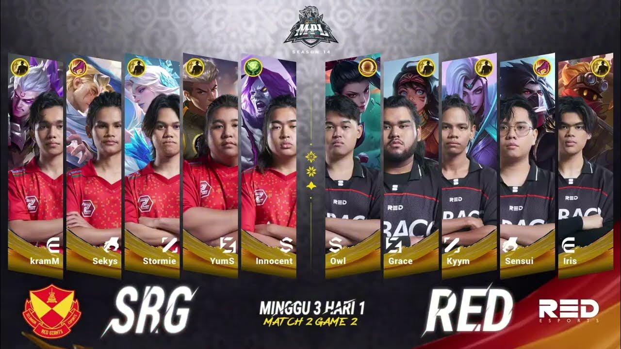 EZ WIN! SELANGOR RED GIANTS 2 - 0 RED ESPORTS | MPL MY Musim 14 Regular Season Minggu 3 Hari 1 ...
