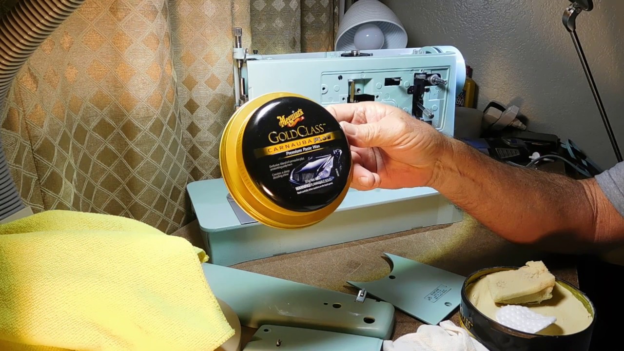 Step by Step Restoration of a Singer Model 337. A Series. Part 25: WAX ...