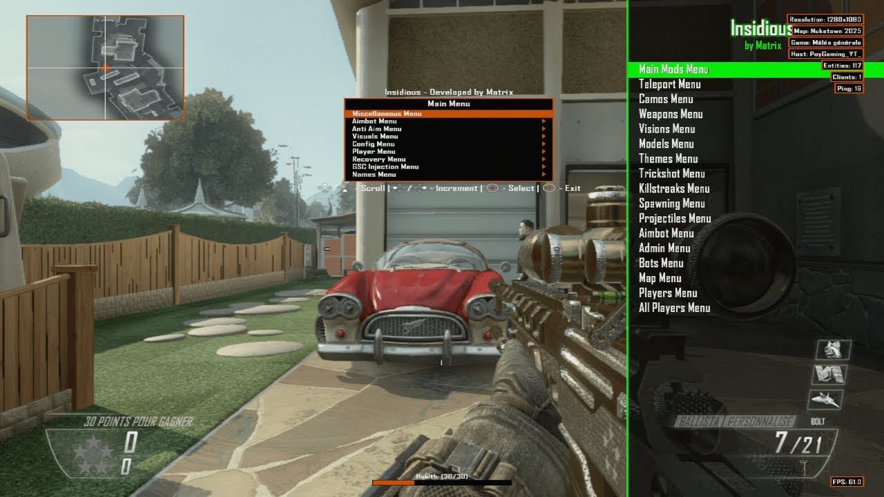 PS3 - Bo2 1.19 | INSIDIOUS HOST/ NON HOST MOD MENU [BOUNCE & SLIDE ...