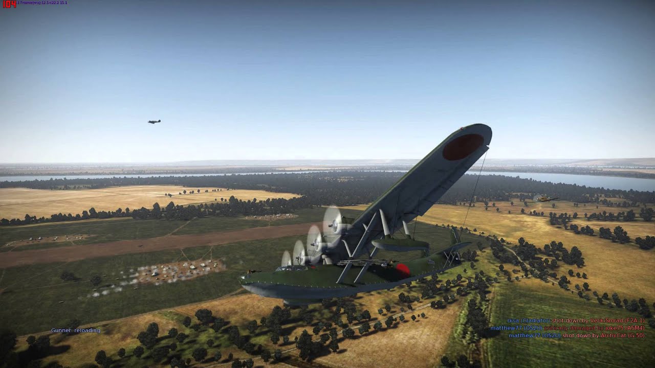 Warthunder - The H6K4, ultimate anti-rammer? - YouTube