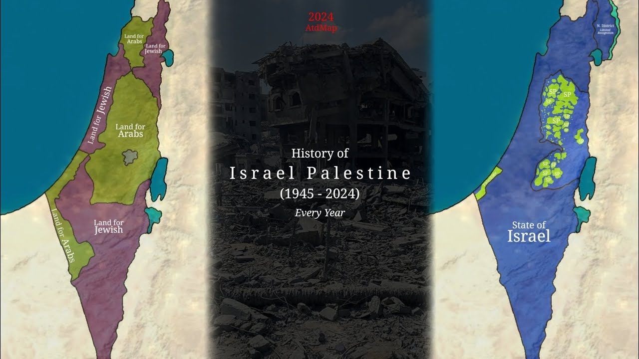 Sejarah Israel dan Palestina/History of Israel and Palestine (1945-2024 ...