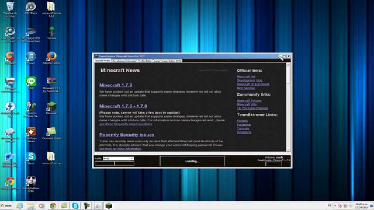 como descargar minecraft server 1.7.9 y como crear un server para ...