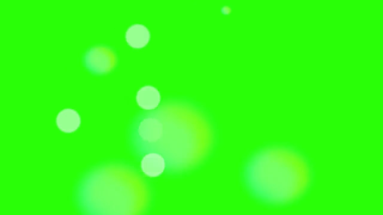 Bokeh Green Screen Footage - YouTube
