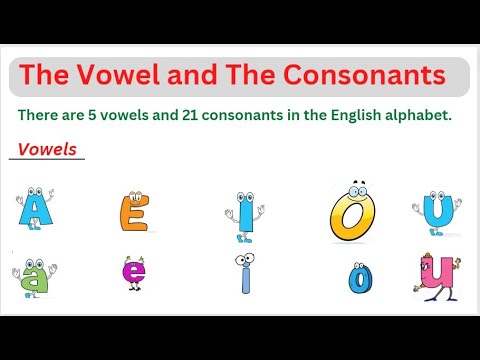 Learn Phonic Sounds - vowels and consonants sounds in english for kids ...
