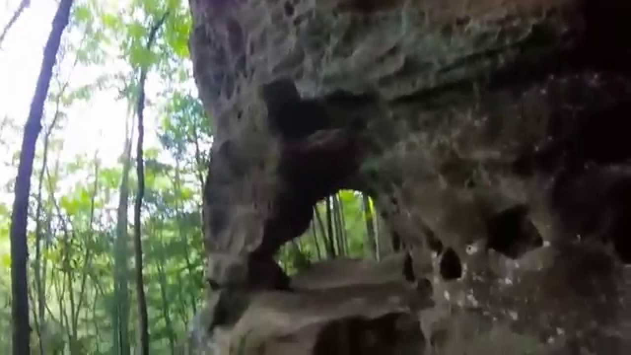 GoPro: Hiking Hidden Arch Trail at Red River Gorge - YouTube